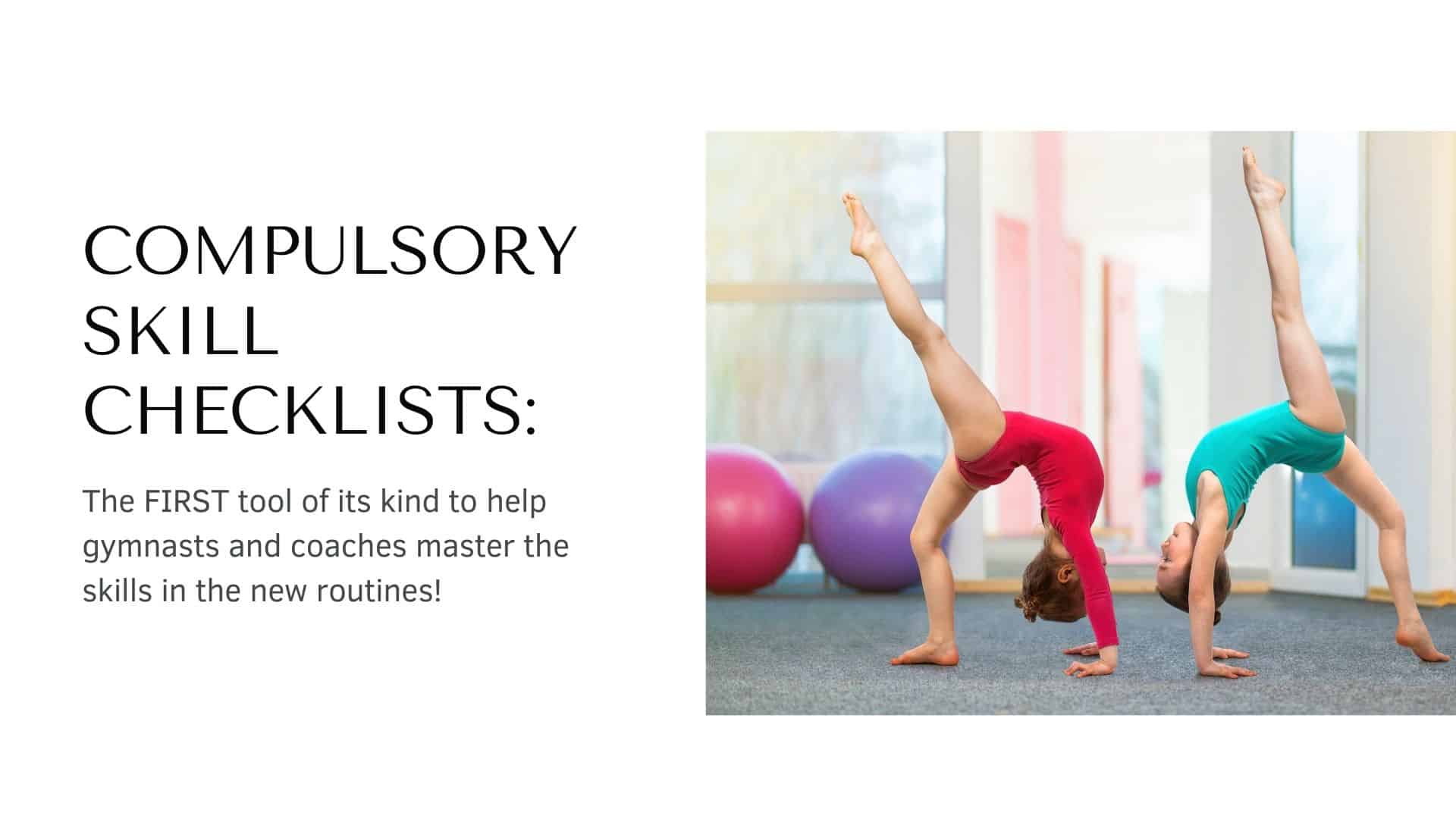 2021-2029 Compulsory Skill Checklists - The Gymnastics Guide
